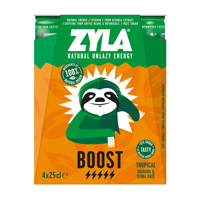 ZYLA BOOST TROPICAL – ZYLA Webshop - Natural Energy drink