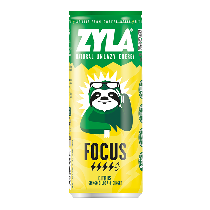 ZYLA FOCUS CITRUS – Natural energy for every moment of the day